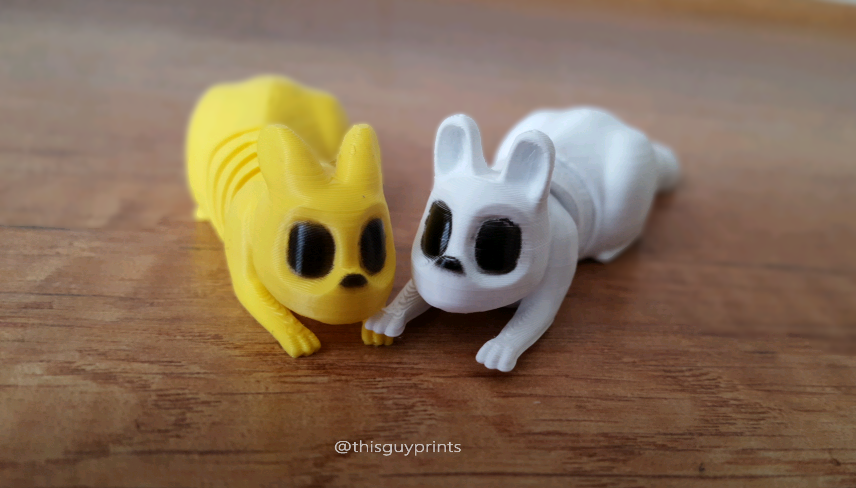 Articulated Slugcats by thisguyprints | Download free STL model ...