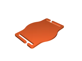 Blank Molle Badge | Molle Patches | Molle tag (step ,stl) by PhiRequiem ...