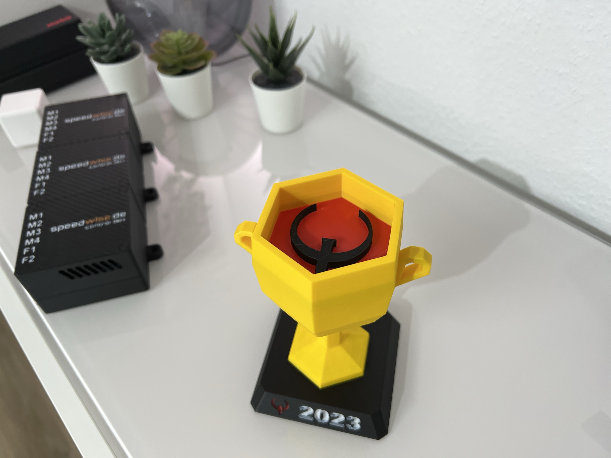 Low Poly Quake Champions Trophy by hgross | Download free STL model ...