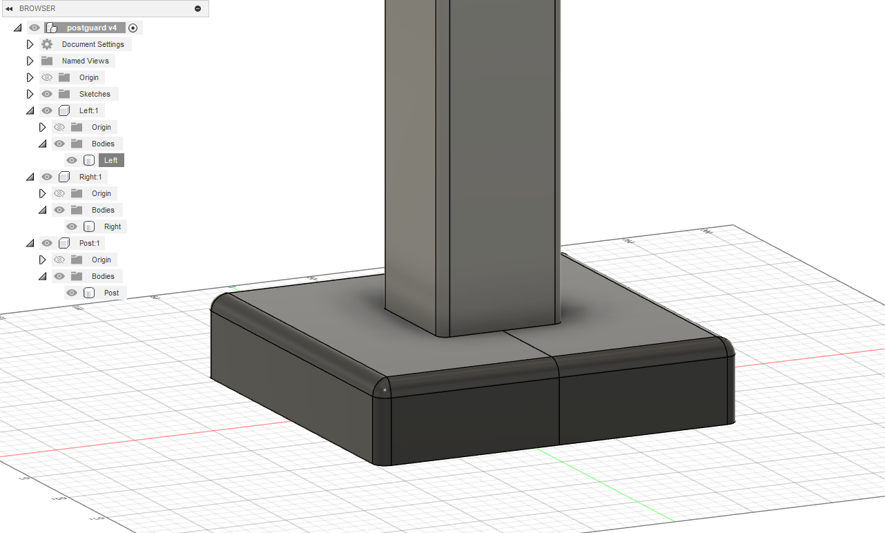 Post Guard Collar by JaxBura | Download free STL model | Printables.com