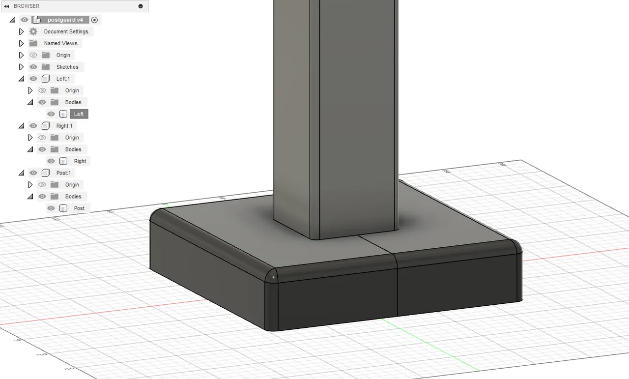 Post Guard Collar by JaxBura | Download free STL model | Printables.com