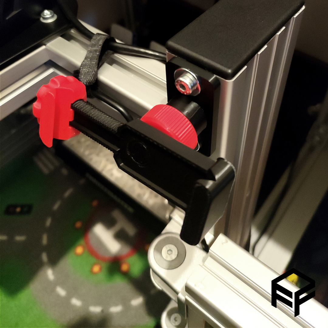 Phone mount for Aluminium profile by FF3D Makes | Download free STL ...