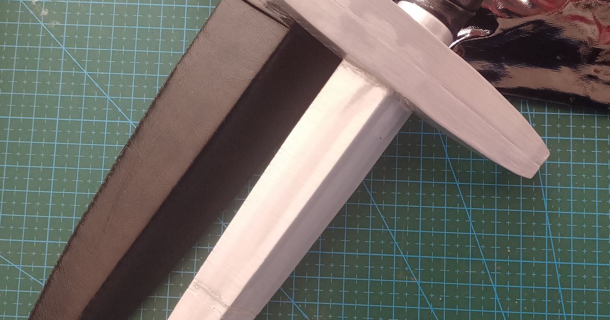 Dagmar dagger from disenchantment by Karra_cos | Download free STL ...