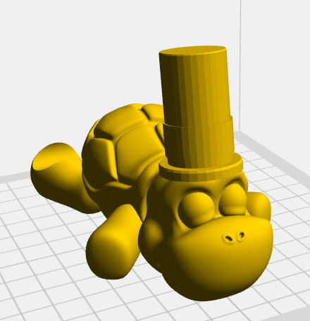 top hat turtle by Kane Newton | Download free STL model | Printables.com