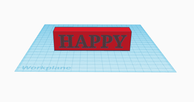 Happy Block by Lindsey Futo | Download free STL model | Printables.com