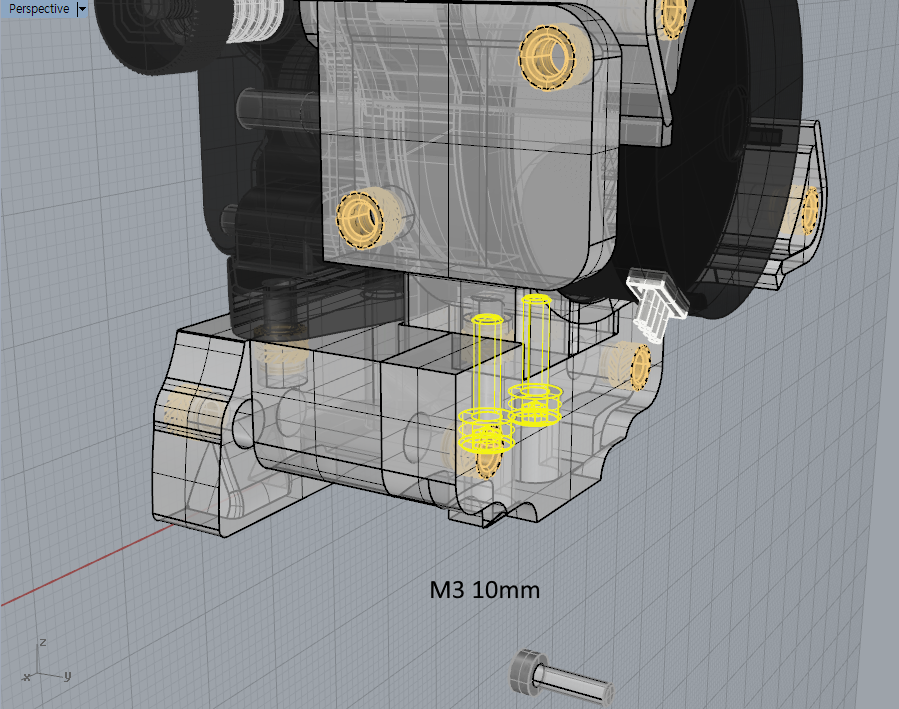 Orbiter v2.0(Orbiter2, Orbiter v2) mount for voron 2.4 r2 afterburner ...
