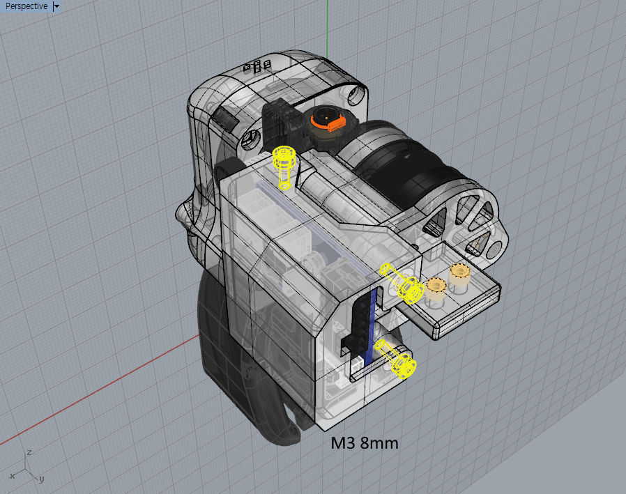 Orbiter v2.0(Orbiter2, Orbiter v2) mount for voron 2.4 r2 afterburner ...