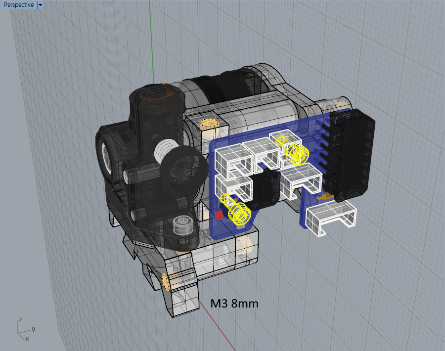 Orbiter v2.0(Orbiter2, Orbiter v2) mount for voron 2.4 r2 afterburner ...