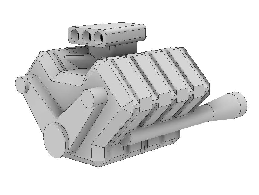 Toy V-Engine by Vitalii Danylov | Download free STL model | Printables.com