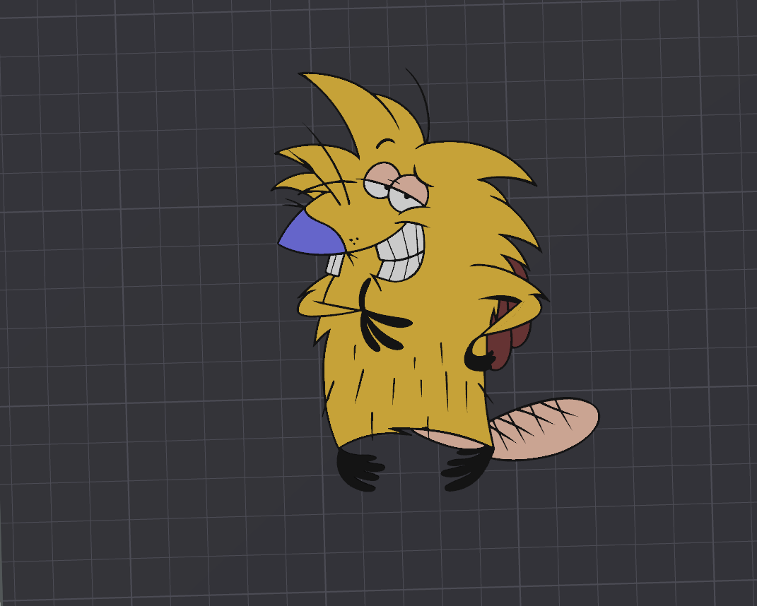 Norb from The Angry Beavers by AnthonyM_323 | Download free STL model ...