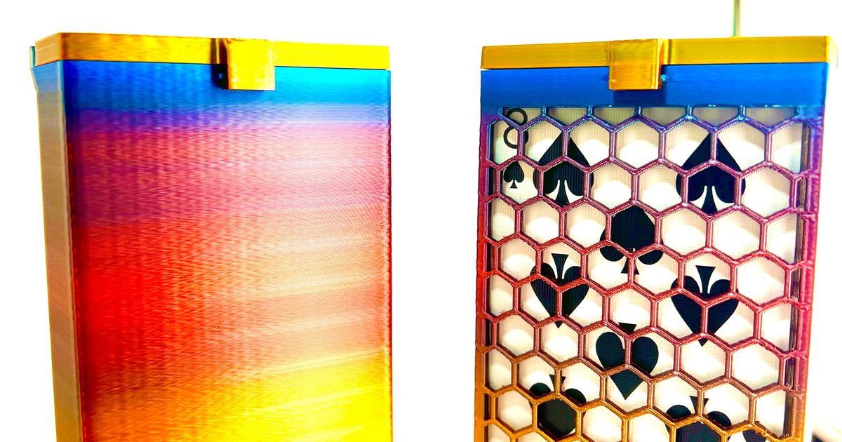 Playing Card Boxes by Tangibility | Download free STL model ...