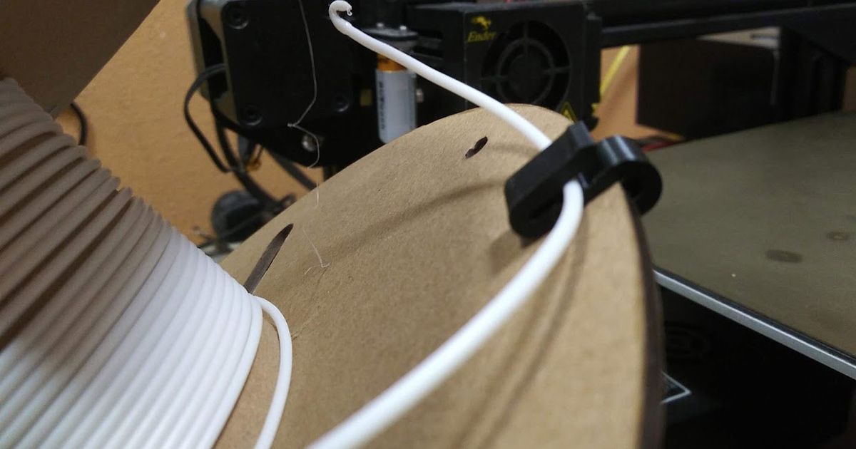 Filament Clip by Doug Leary | Download free STL model | Printables.com