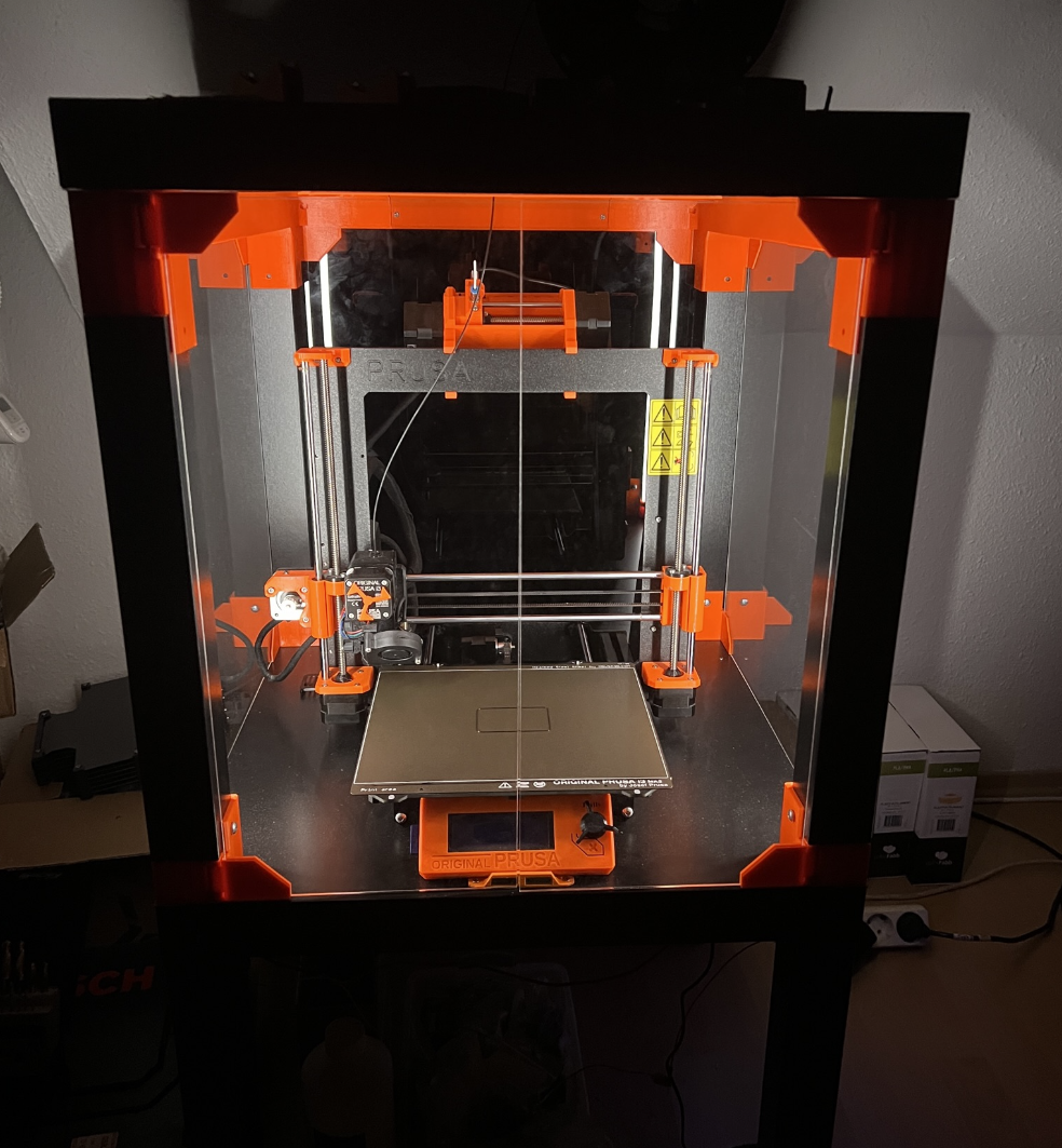 Prusa Enclosure V2 with Front LED Profiles - MMU2S por XSImnl ...