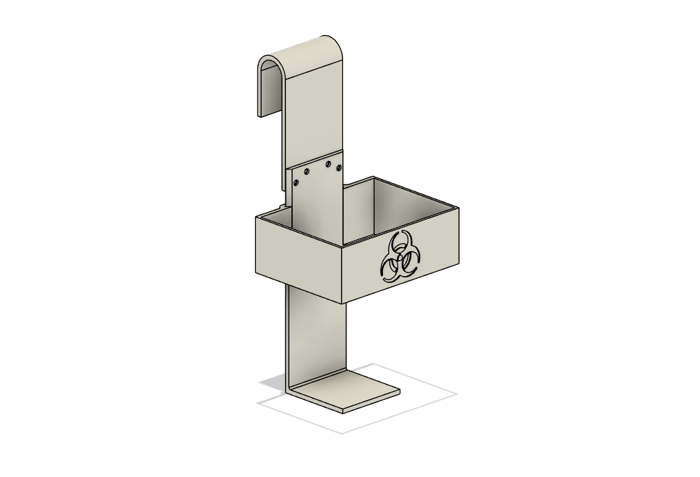 Safety box holder by Médecins Sans Frontières | Download free STL model ...