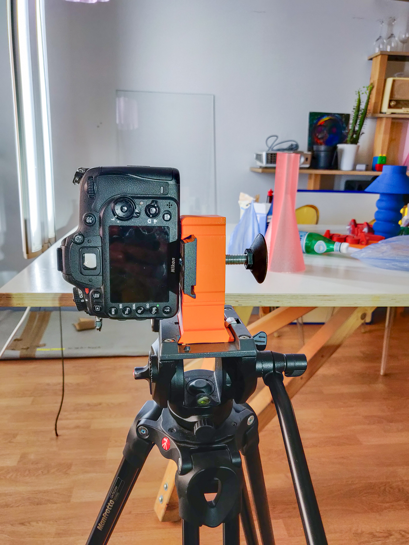 LandScape To Portait Adapter Tripod Manfrotto by Le Club Sandwich Studio | Download free STL ...