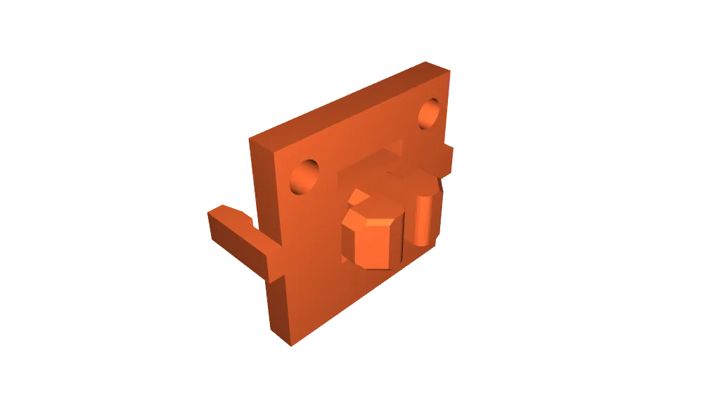 V-Slot End Stop Mount by Mechemical Engineering | Download free STL ...