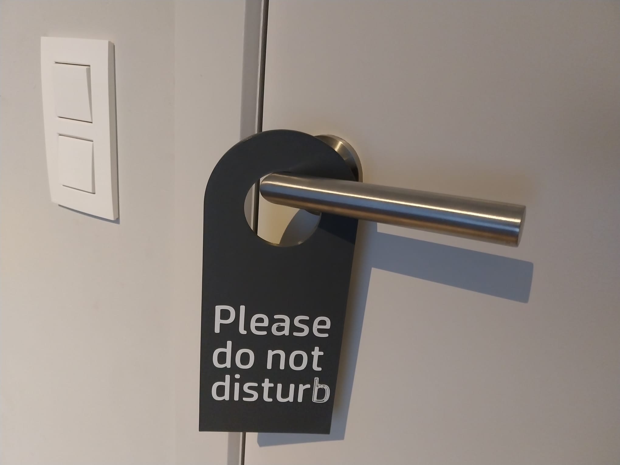 Do not disturb sign by Ruben Hauwaerts | Download free STL model ...