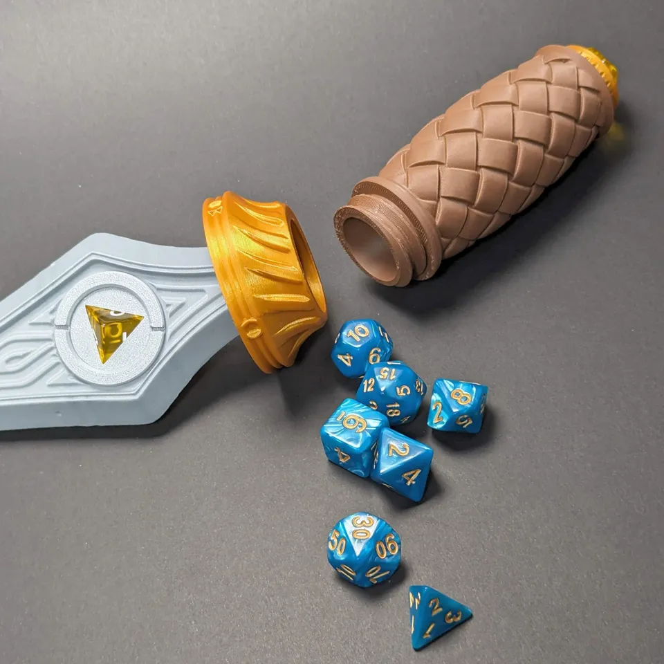 Dice Dagger! by Clockspring | Download free STL model | Printables.com