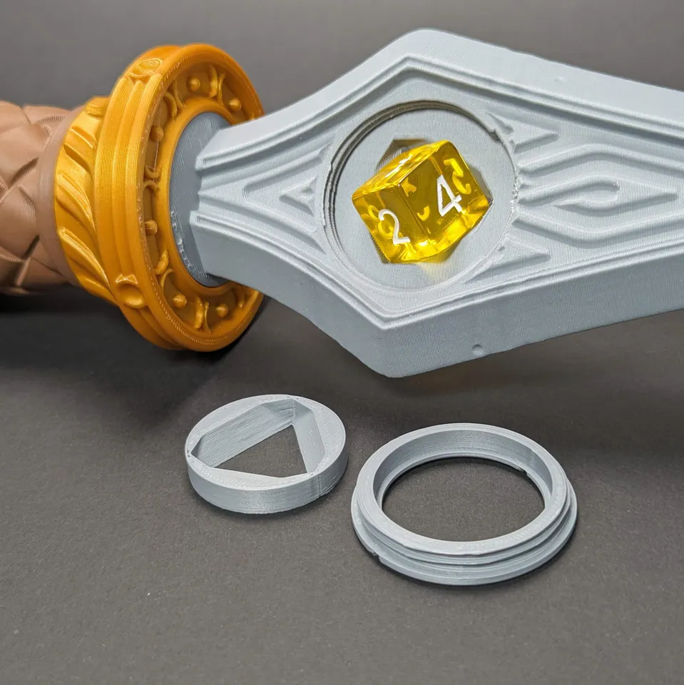 Dice Dagger! by Clockspring | Download free STL model | Printables.com