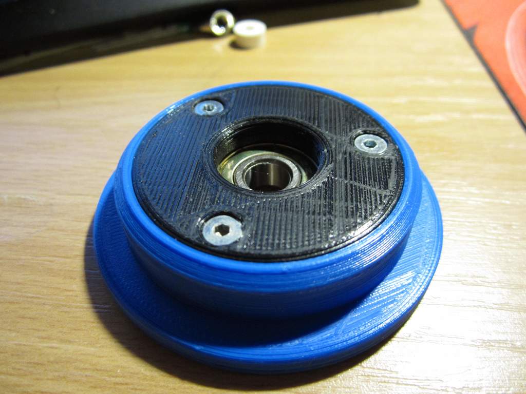Filamentrollenadapter V3 für Kugellager 608 (8mm Bohrung) by elSomero ...