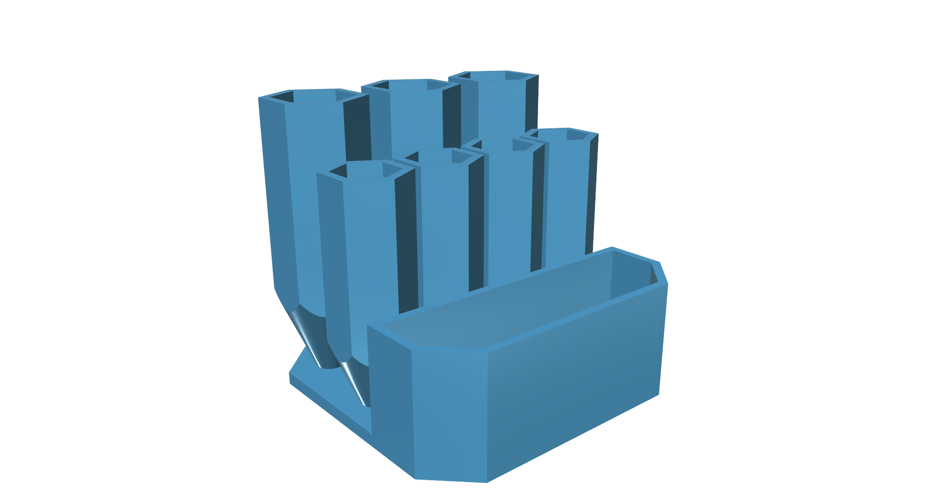 Pencil Holder By Redzc Download Free Stl Model