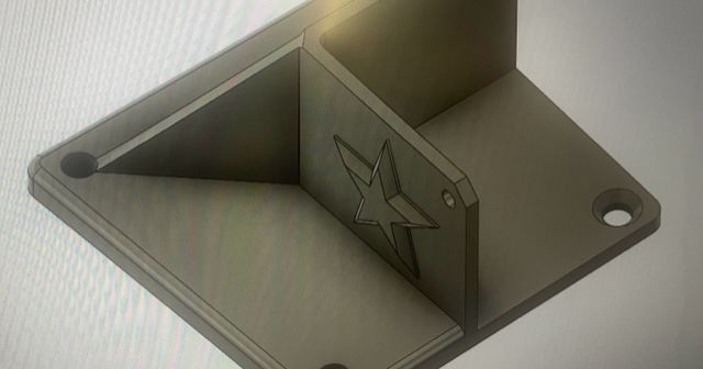 Cornhole board corner mounts. by smmech | Download free STL model ...