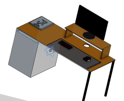 gaming tisch by Sehr Saftig | Download free STL model | Printables.com