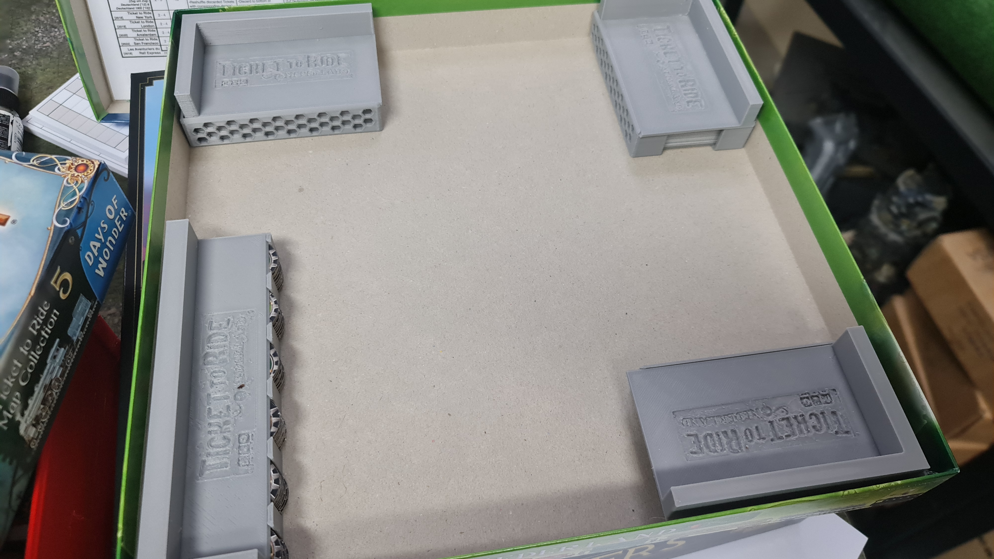 Insert for Ticket to Ride Map Collection 4: Nederland V.2 by Firepigeon ...