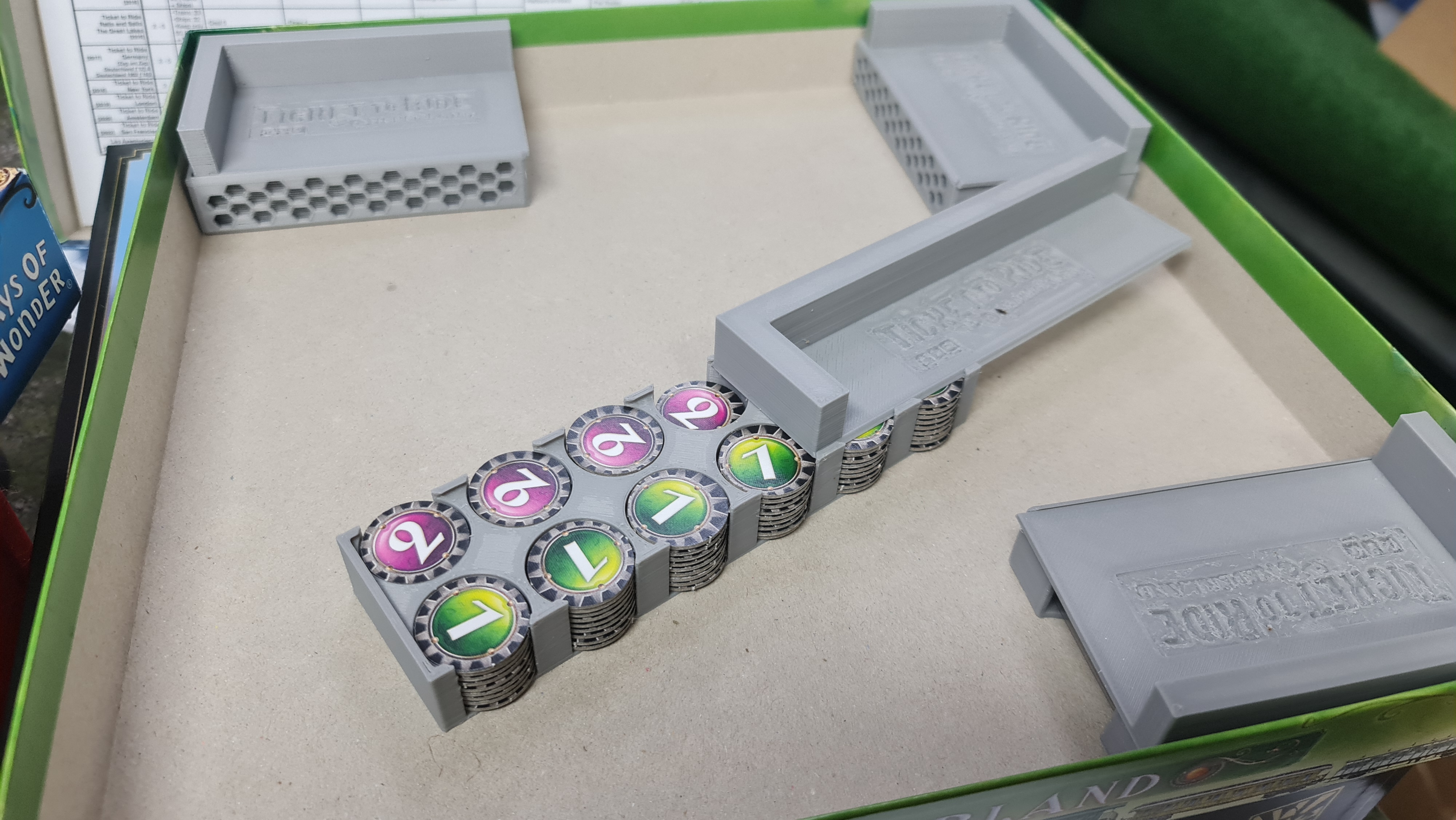 Insert for Ticket to Ride Map Collection 4: Nederland V.2 by Firepigeon ...