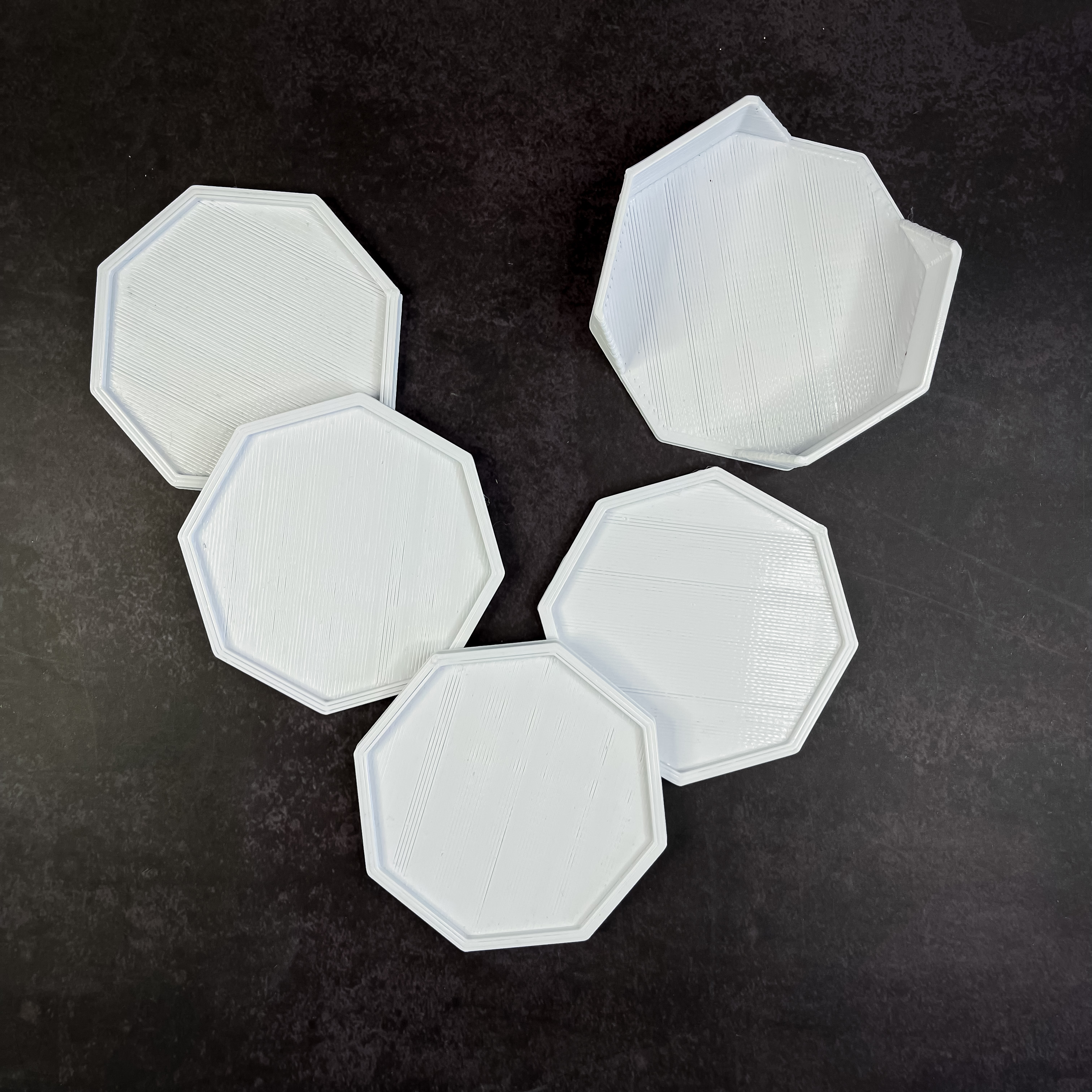Octagon Coasters by Y Design | Download free STL model | Printables.com