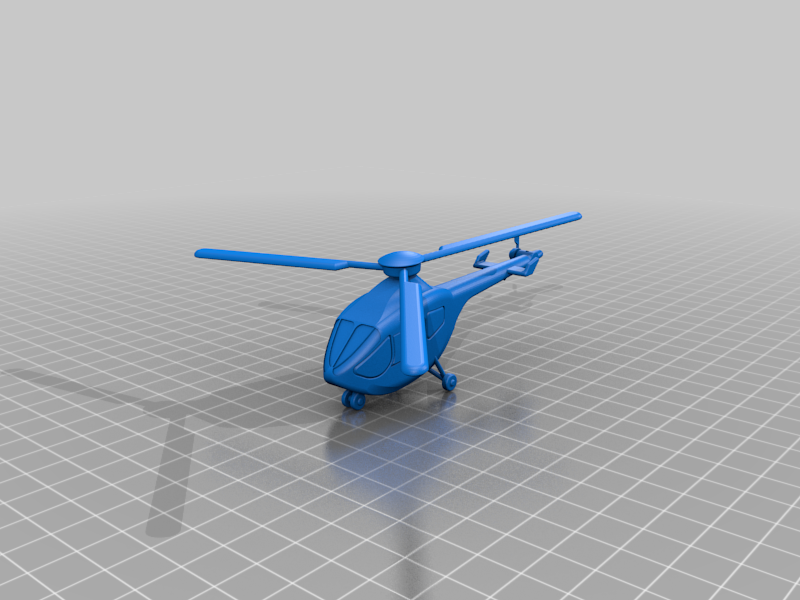 Candy Helicopter with Movements by Black Jack | Download free STL model ...