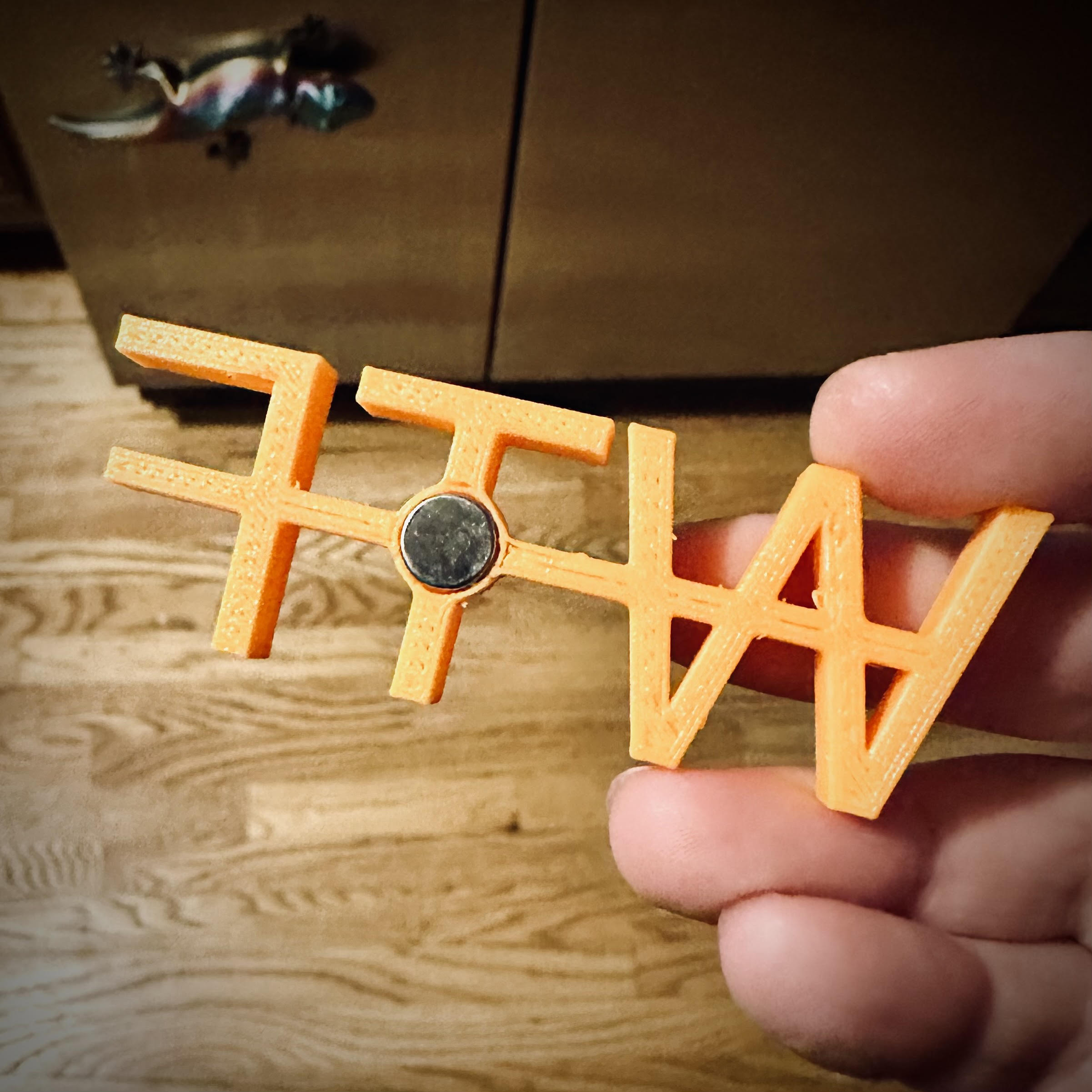 WTF Refrigerator Magnet by scandiprint3d | Download free STL model ...