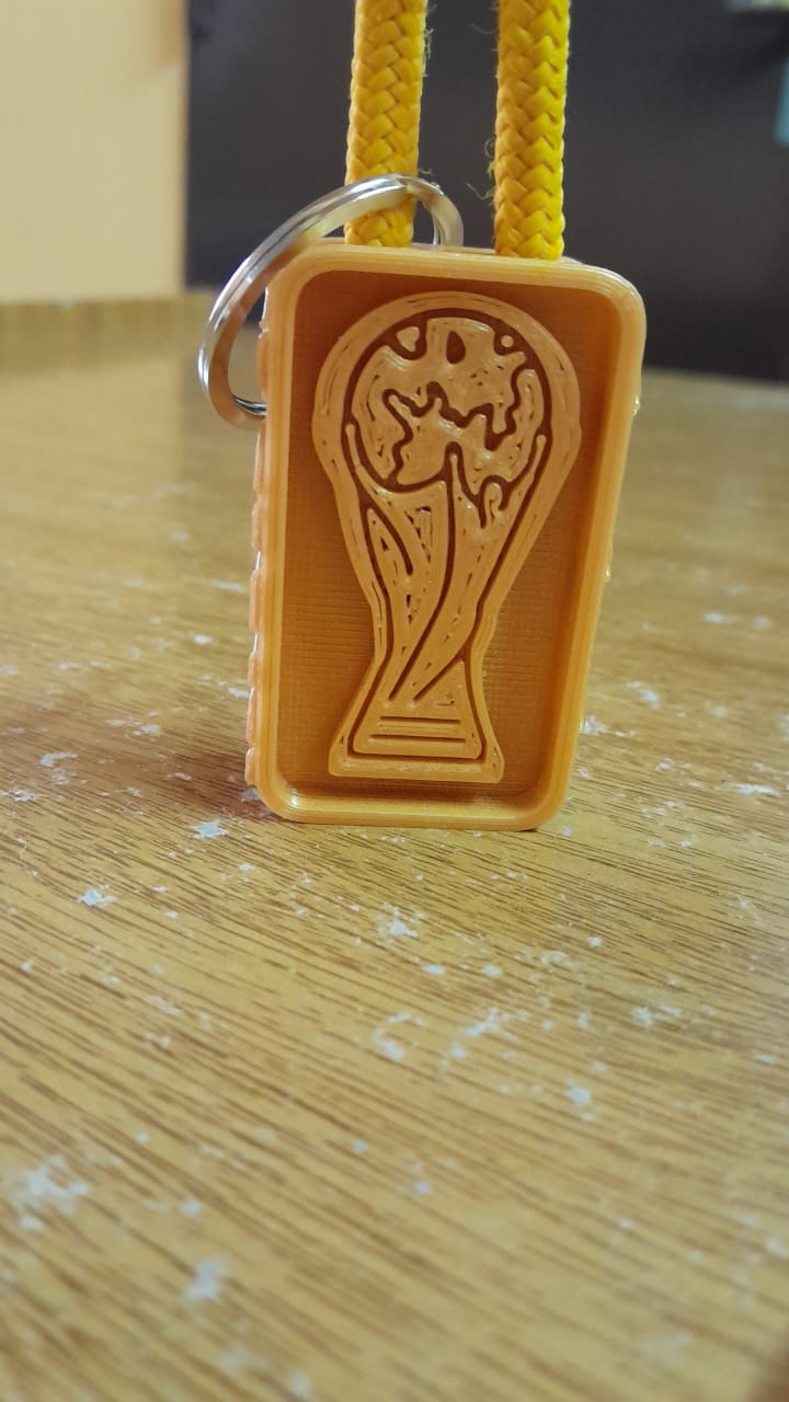 Key chain with FIFA world cup by Baloo 3D | Download free STL model ...