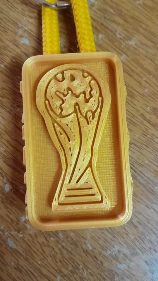 Key chain with FIFA world cup by Baloo 3D | Download free STL model ...