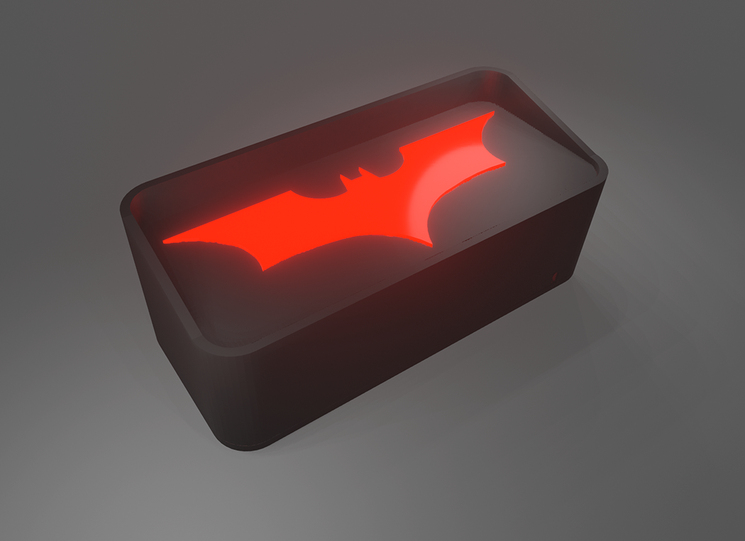 BATMAN BOX SIGN (UPDATE) by Kyle Wheelock | Download free STL model ...