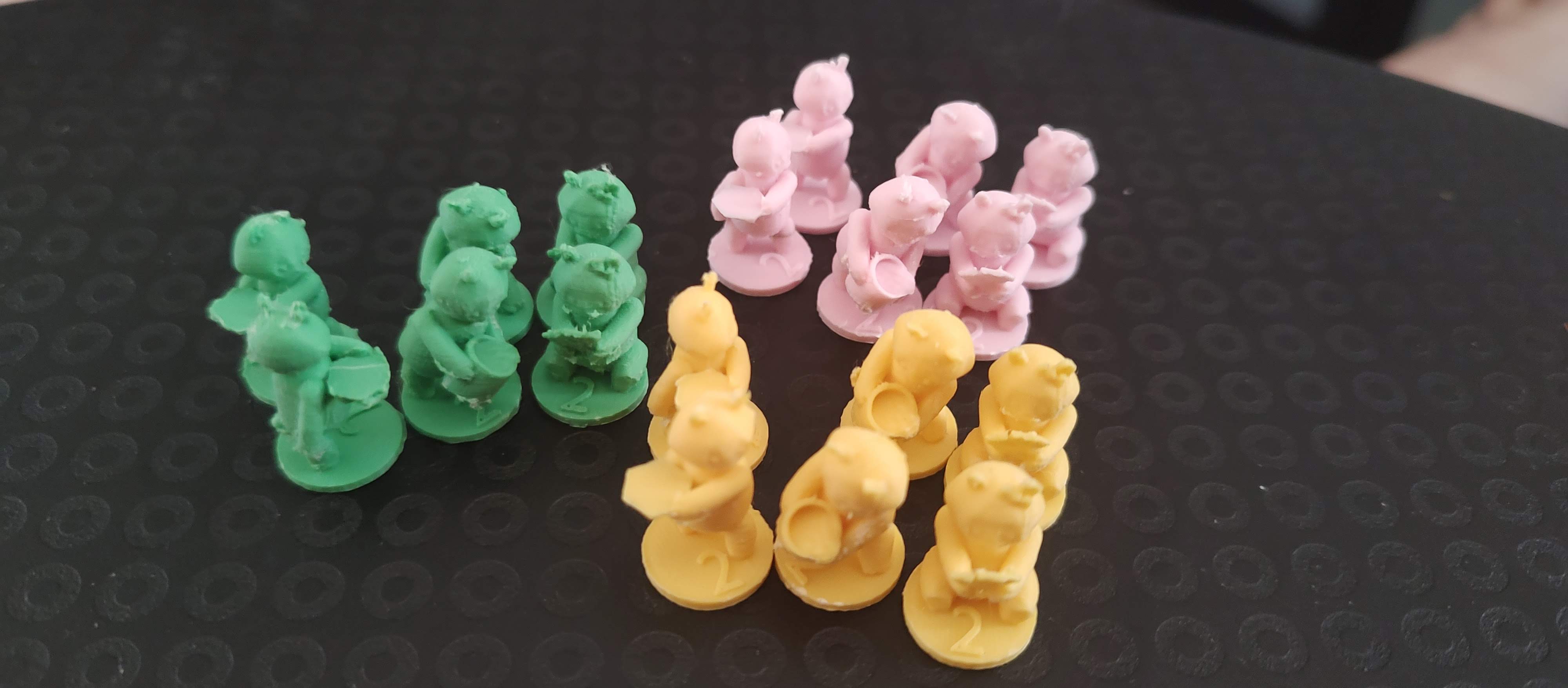 Takenoko chibis Baby pandas Minis by tik_tak_cz | Download free STL ...