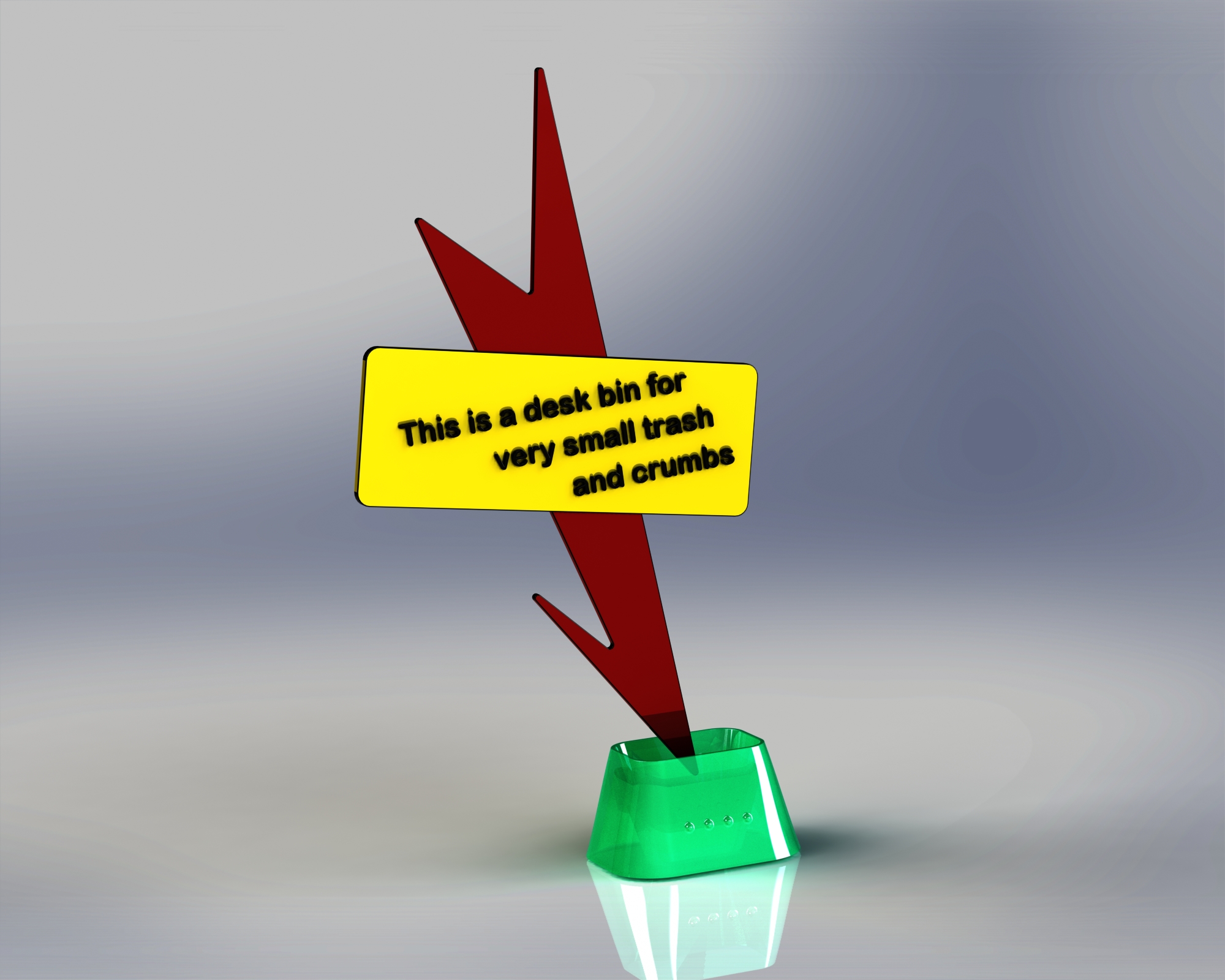 Mini Container For Very Small Waste by dmc | Download free STL model ...
