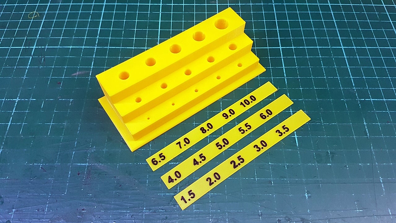 Drill bit stand by StanleyB | Download free STL model | Printables.com