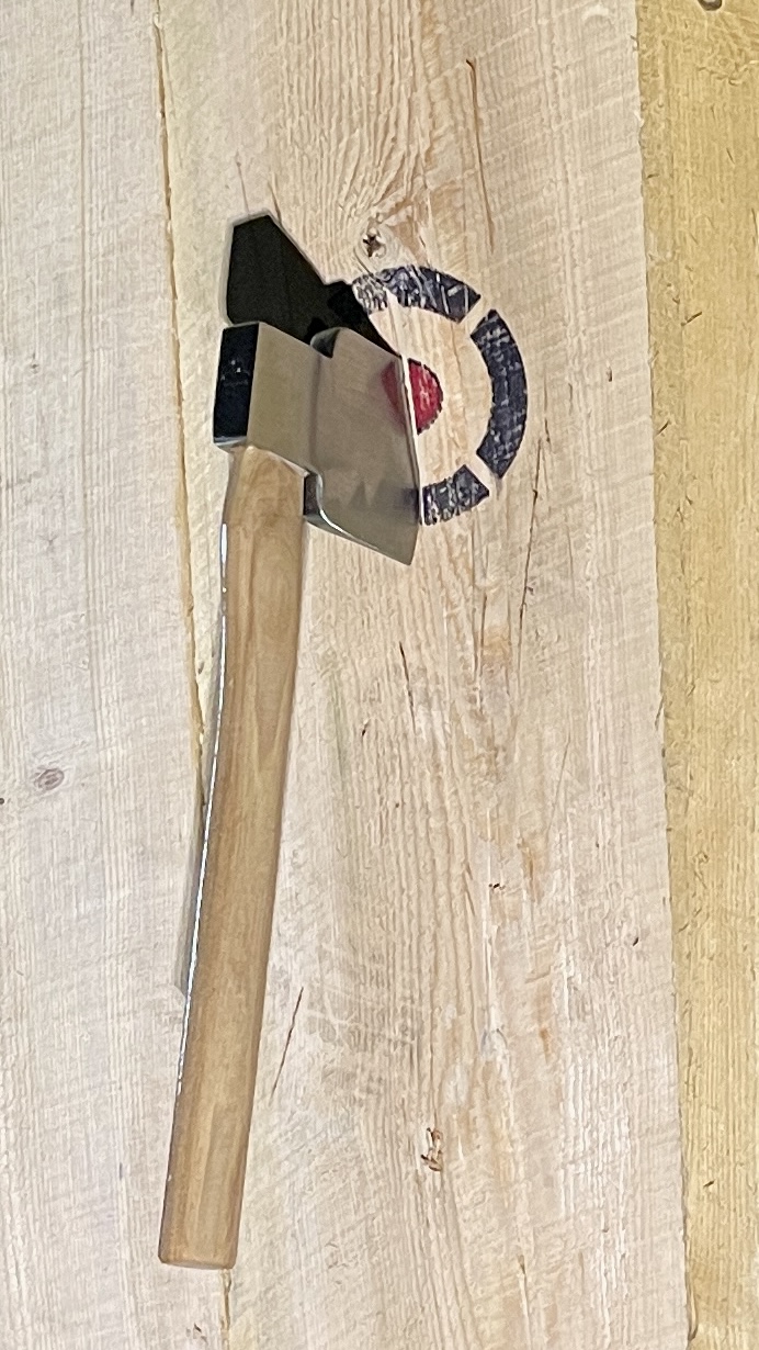 Axe throwing target bullseye stencil by Redneck Design | Download free ...
