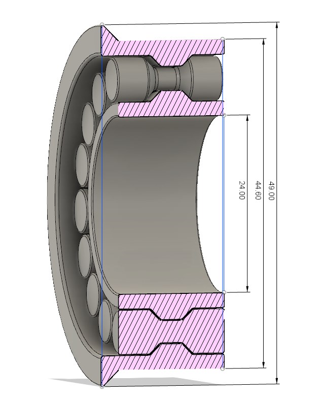 Prusa MK3 Simple Spool Holder Bearing by 3Doverdrive | Download free ...