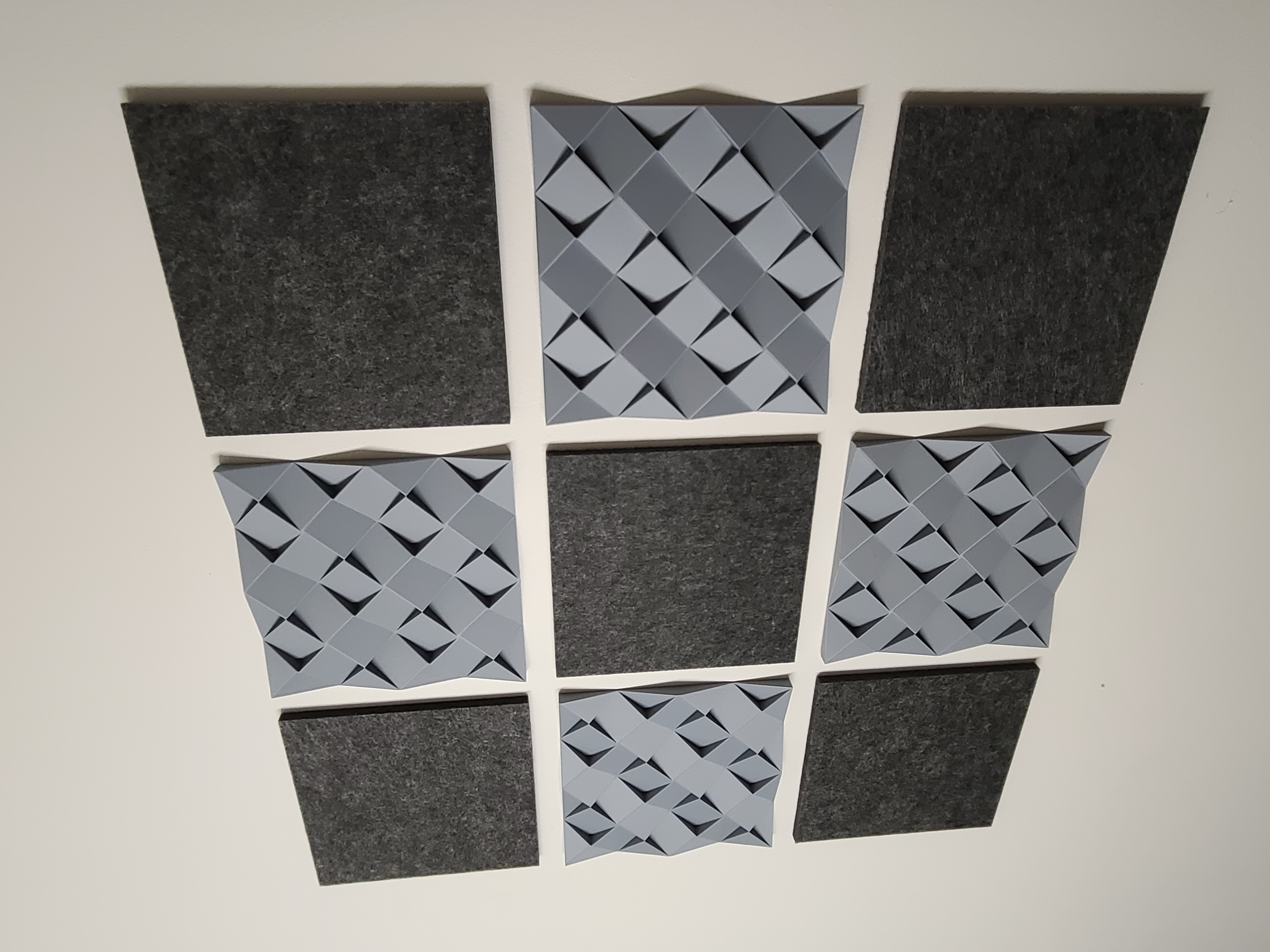 Sound Diffusion Panels (Square and Hexagon) by Widgets | Download free ...