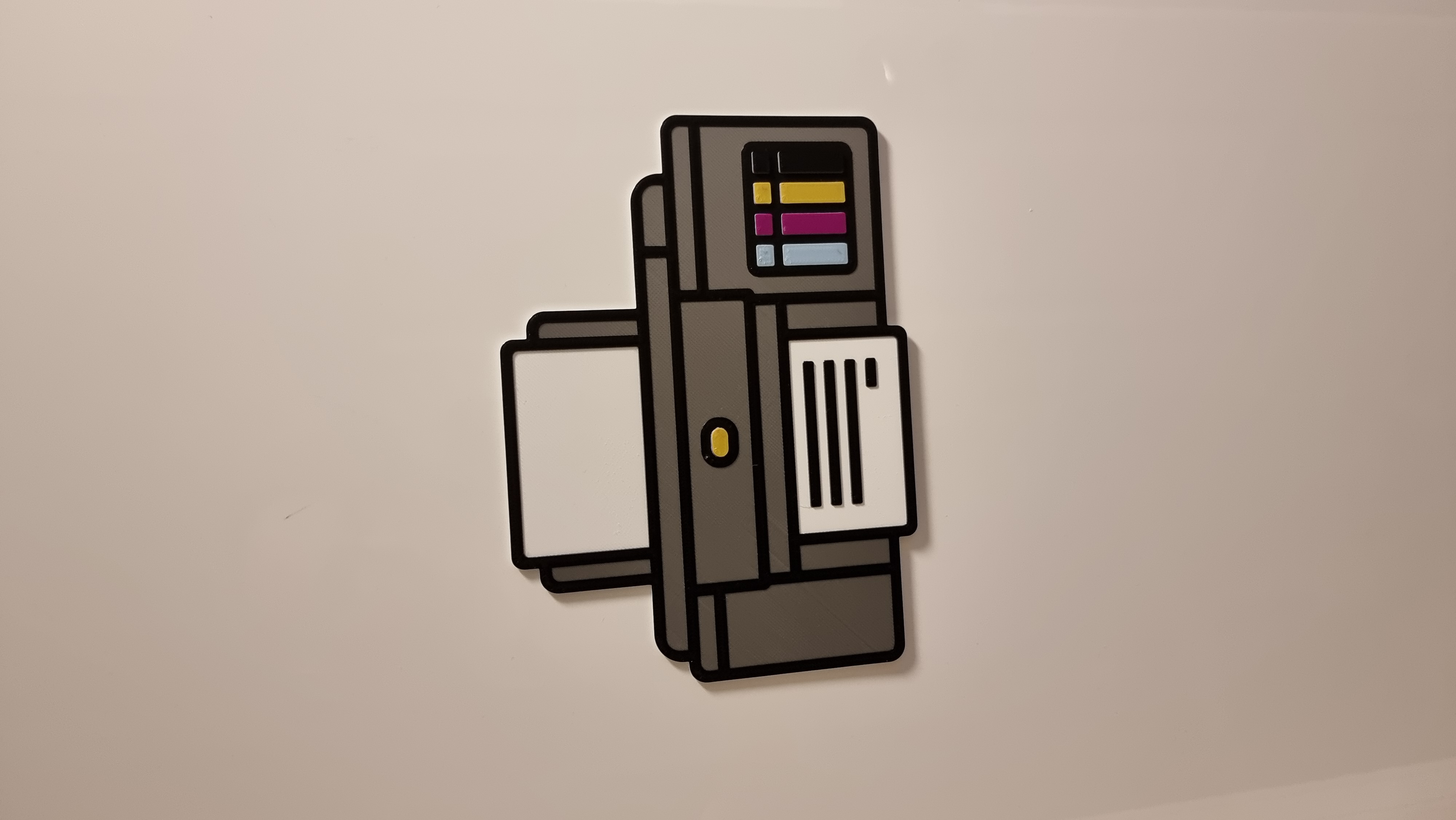 2D printer wall art by haakemon | Download free STL model | Printables.com