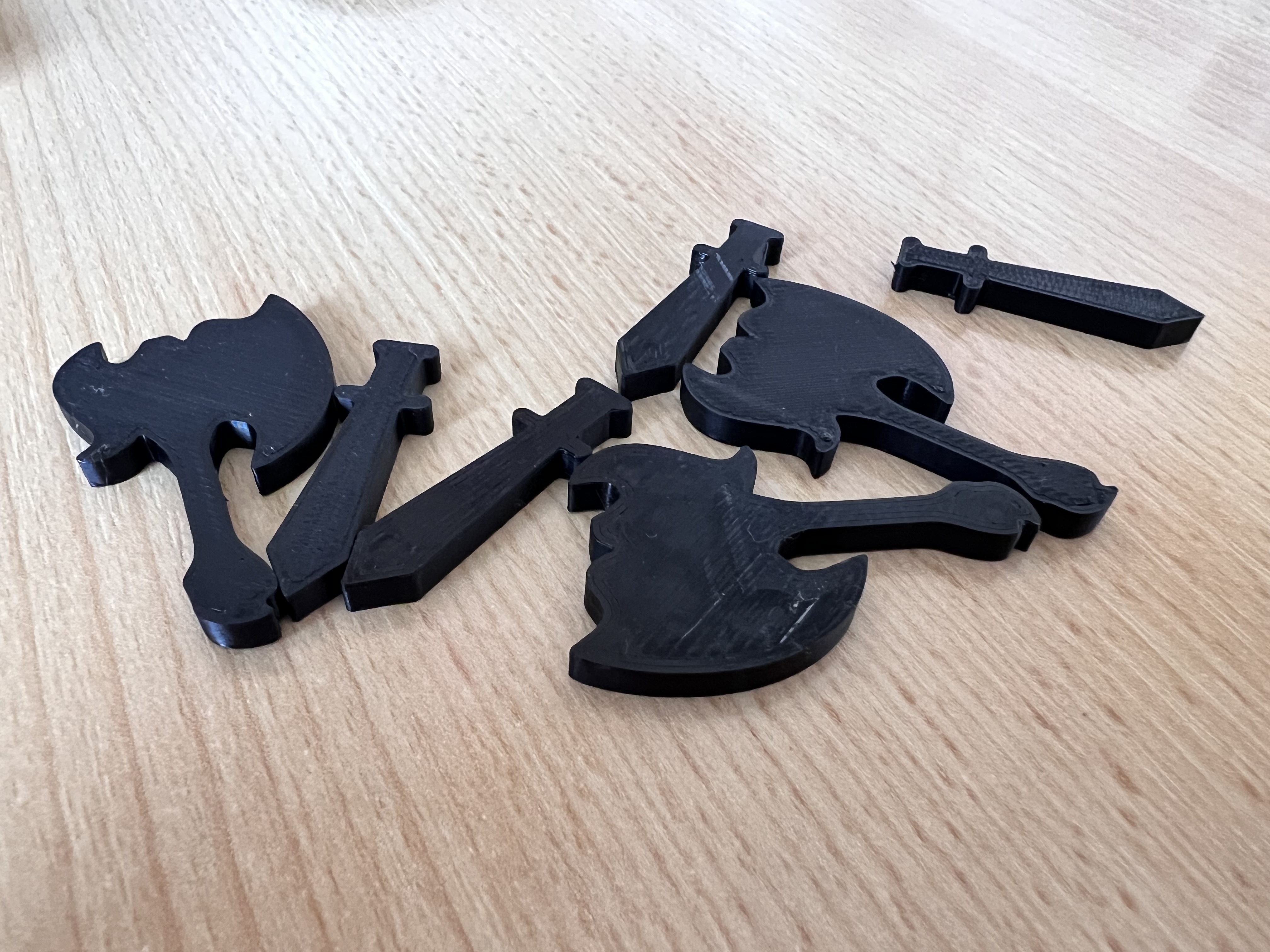 Board game weapon components by Martin Štrambach | Download free STL ...
