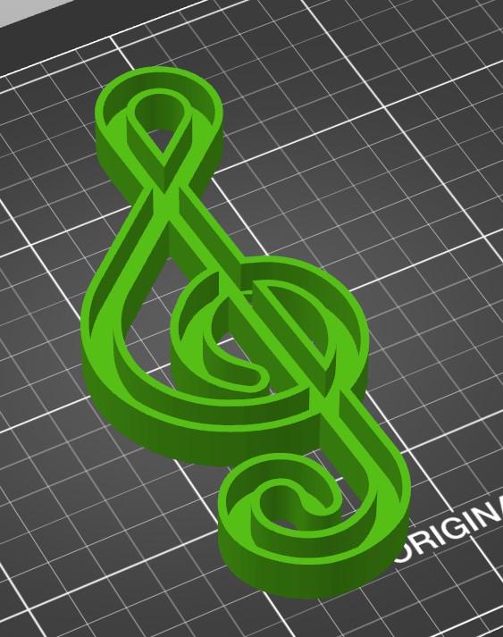 Nota SOL - Led Neon - SOL note by KikeMaker | Download free STL model ...