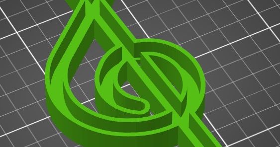 Nota SOL - Led Neon - SOL note by KikeMaker | Download free STL model ...