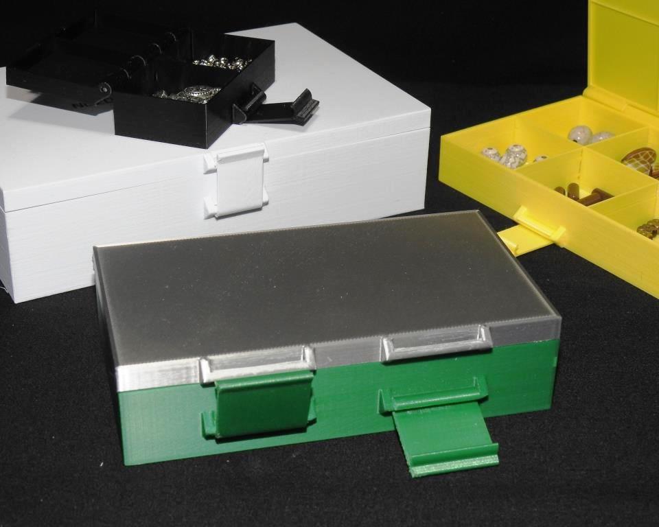 Customizable Filament Hinge Box (OpenSCAD) by SteveS42 | Download free ...