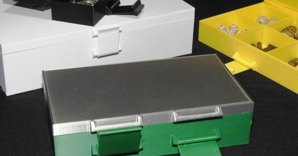 Customizable Filament Hinge Box (OpenSCAD) by SteveS42 | Download free ...