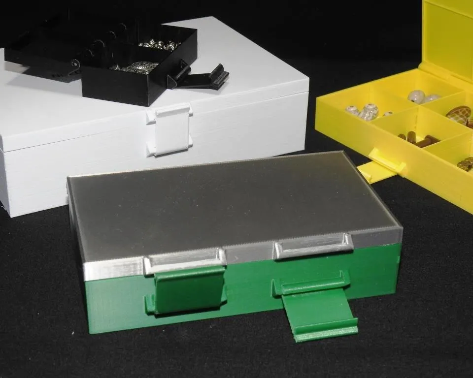 Customizable Filament Hinge Box (OpenSCAD) by SteveS42 | Download free ...