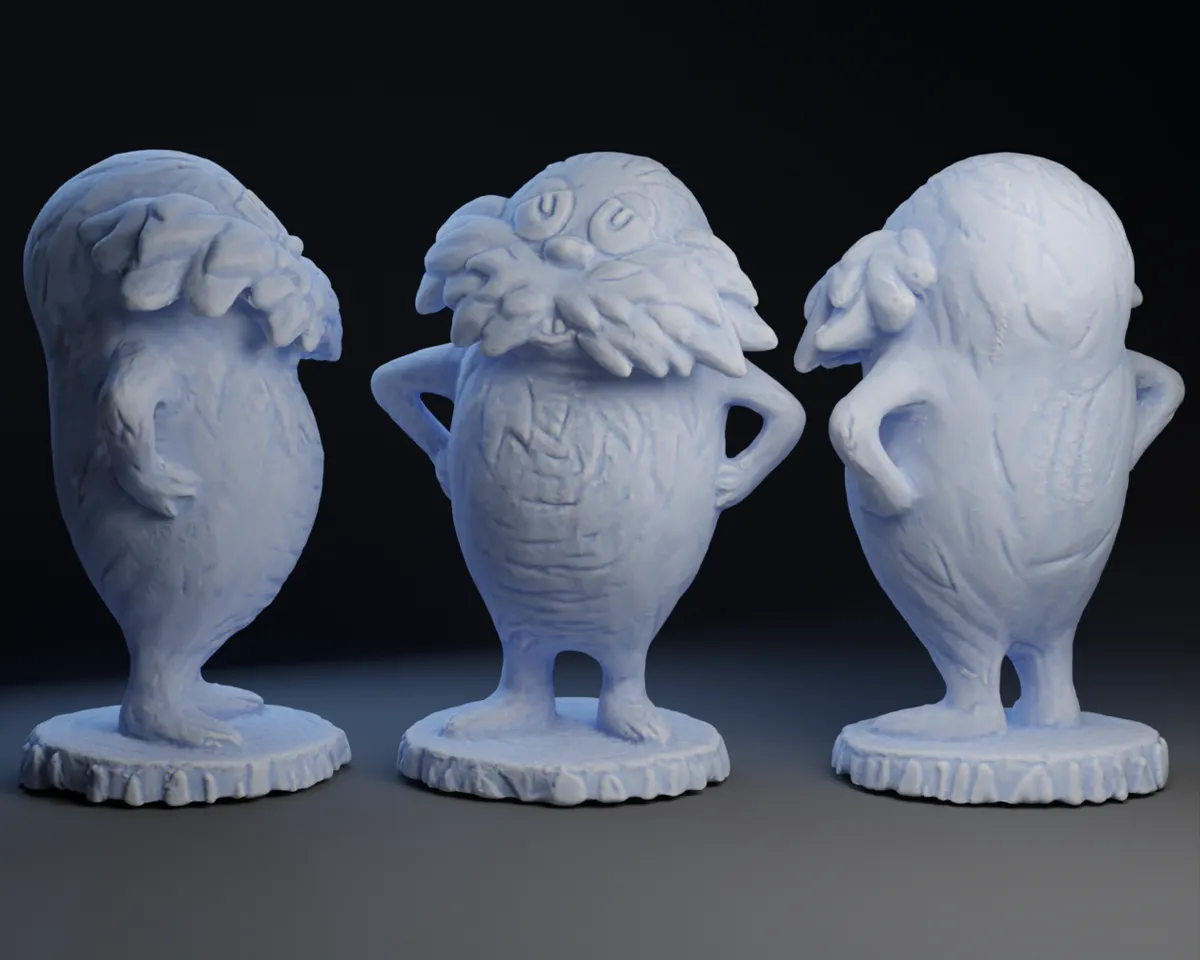 The Lorax by Peter Farell | Download free STL model | Printables.com