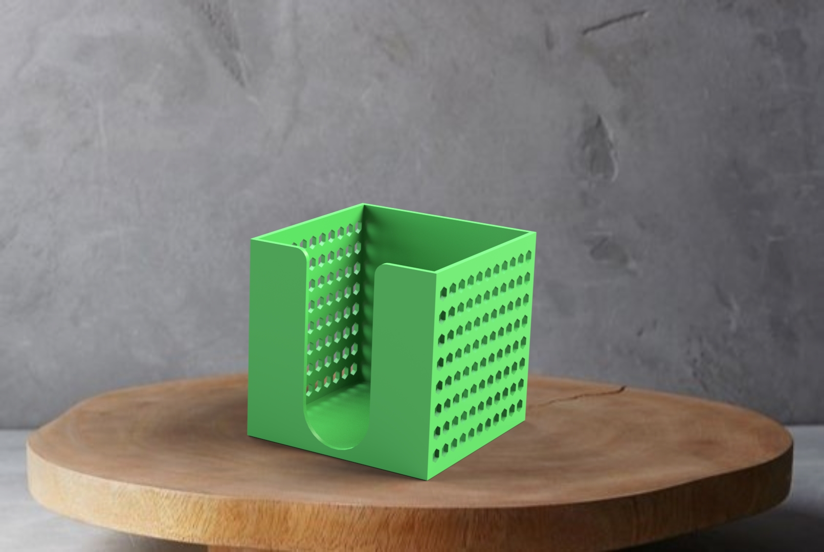 Simple Hex sticky note holder by THop3D | Download free STL model ...